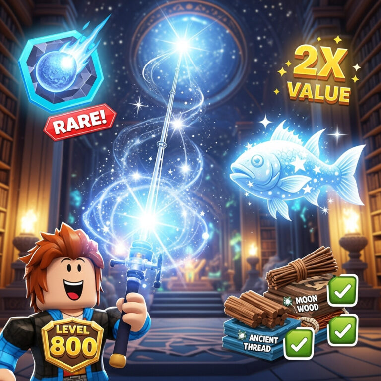 How to Get Celestial Rod in Fisch (Level 800 Secrets!)